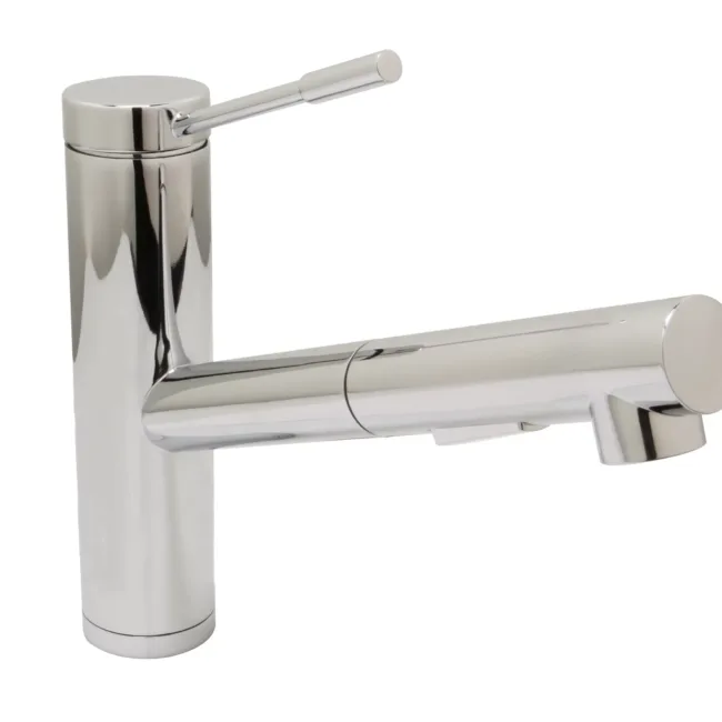 Brizo Rook®: Articulating Bridge Faucet In Chrome • Urban Bathroom