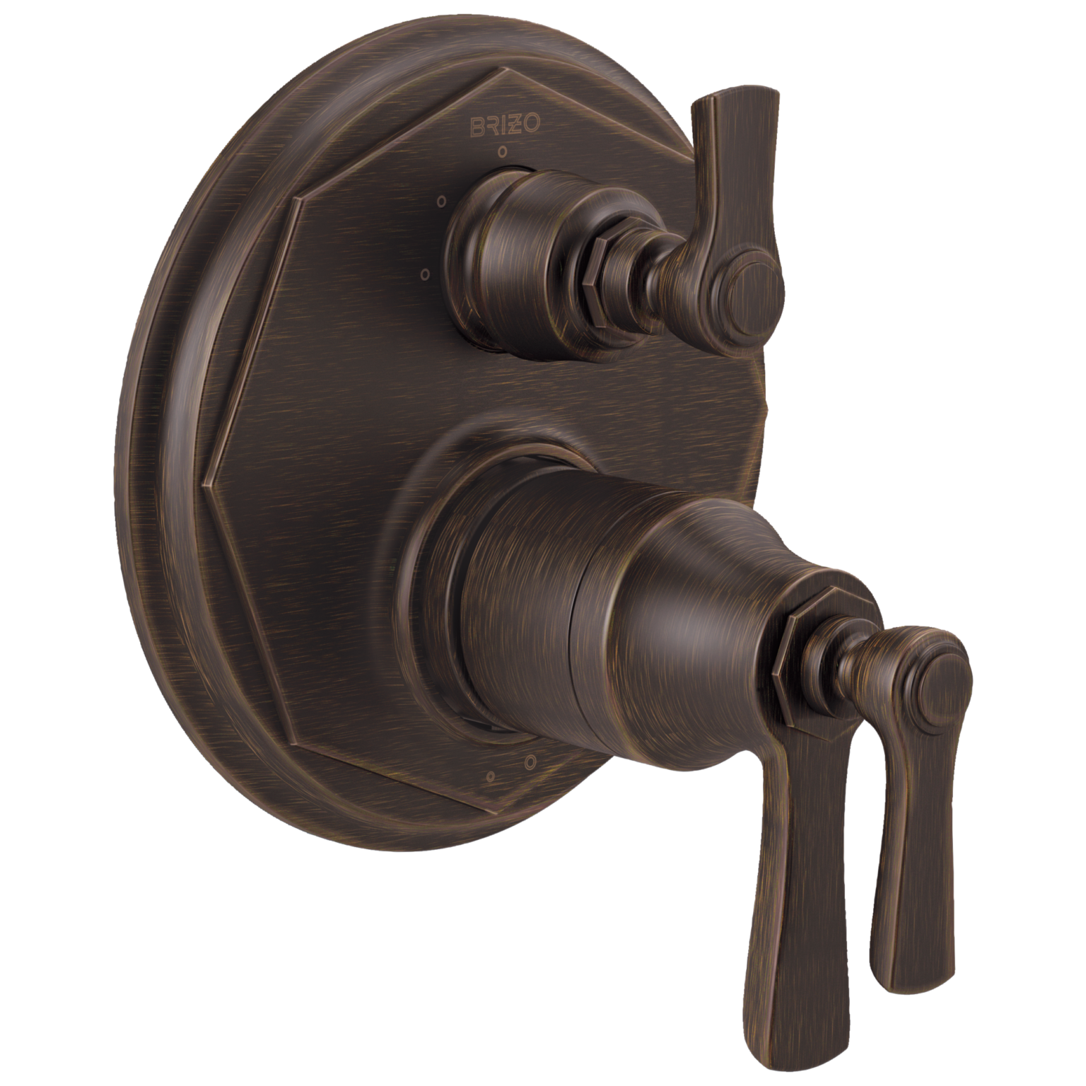 Brizo Rook®: TempAssure® Thermostatic Valve with 3-Function Diverter ...