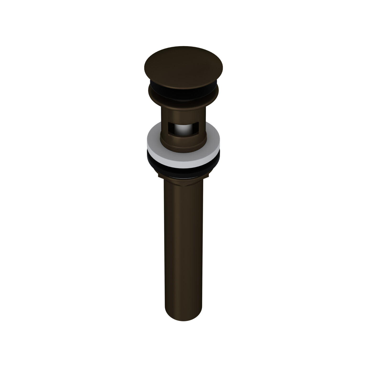 ROHL Lavatory Push Drain Without Overflow In Tuscan Brass • 5445TCB